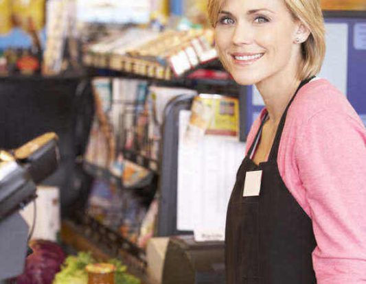 Supermarket checkout worker - FMCG Business